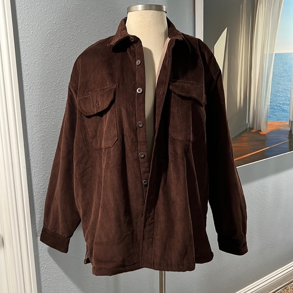 Basic Editions | Jackets & Coats | Mens Brown Suede Jacket | Poshmark